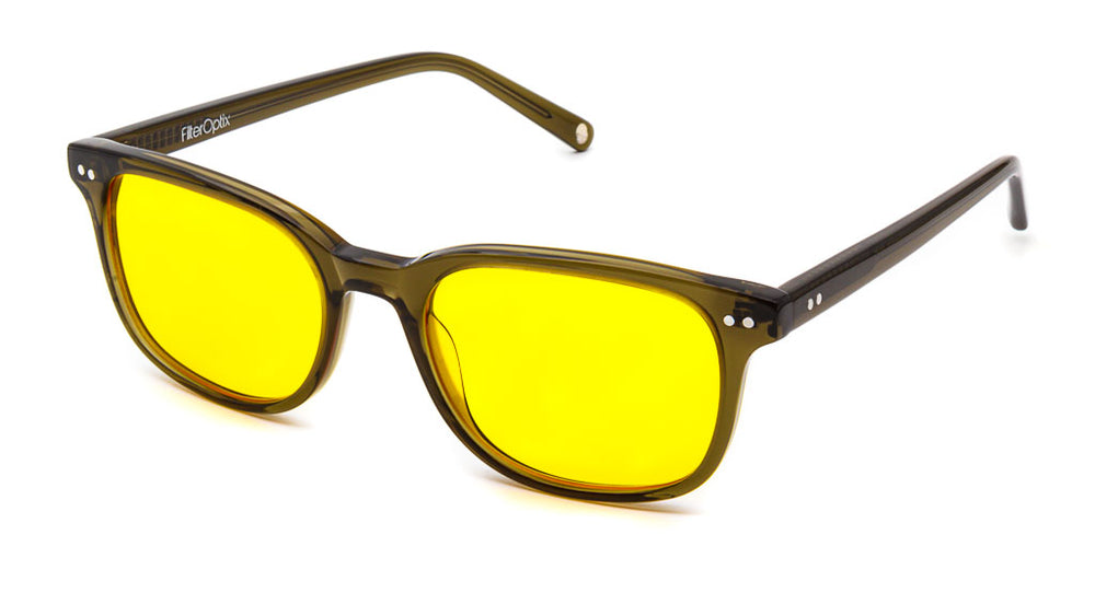 Yellow Blue Light Glasses | Reduce Eye Strain & Improve Contrast ...